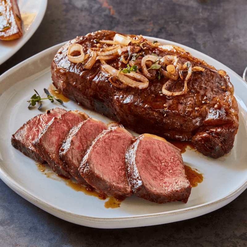 USDA Prime Wet Aged New York Strip Steak – Flannery Beef